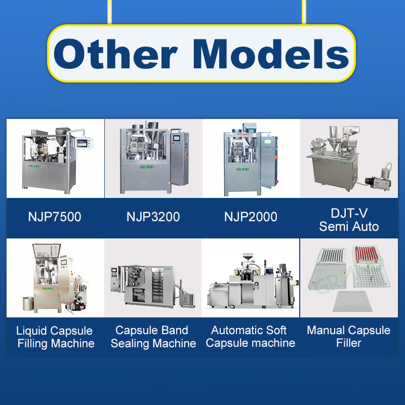 NJP-1200 Automatic Capsule Filling Machine 00 size 000-5 pill powder ...
