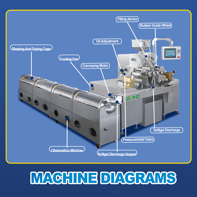 Softgel Encapsulation Machine Soft Gel Capsule Making Machine - Buy ...