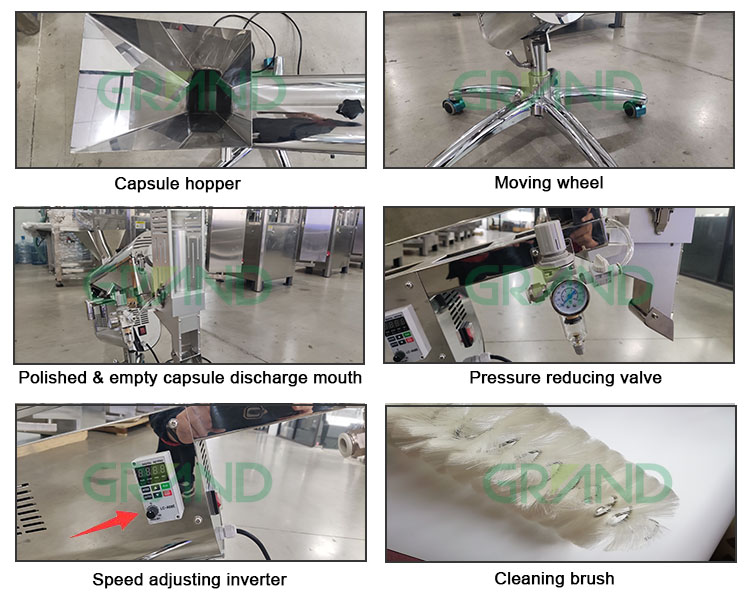 Capsule polisher machine with sorter - Buy Capsule polishing machine ...