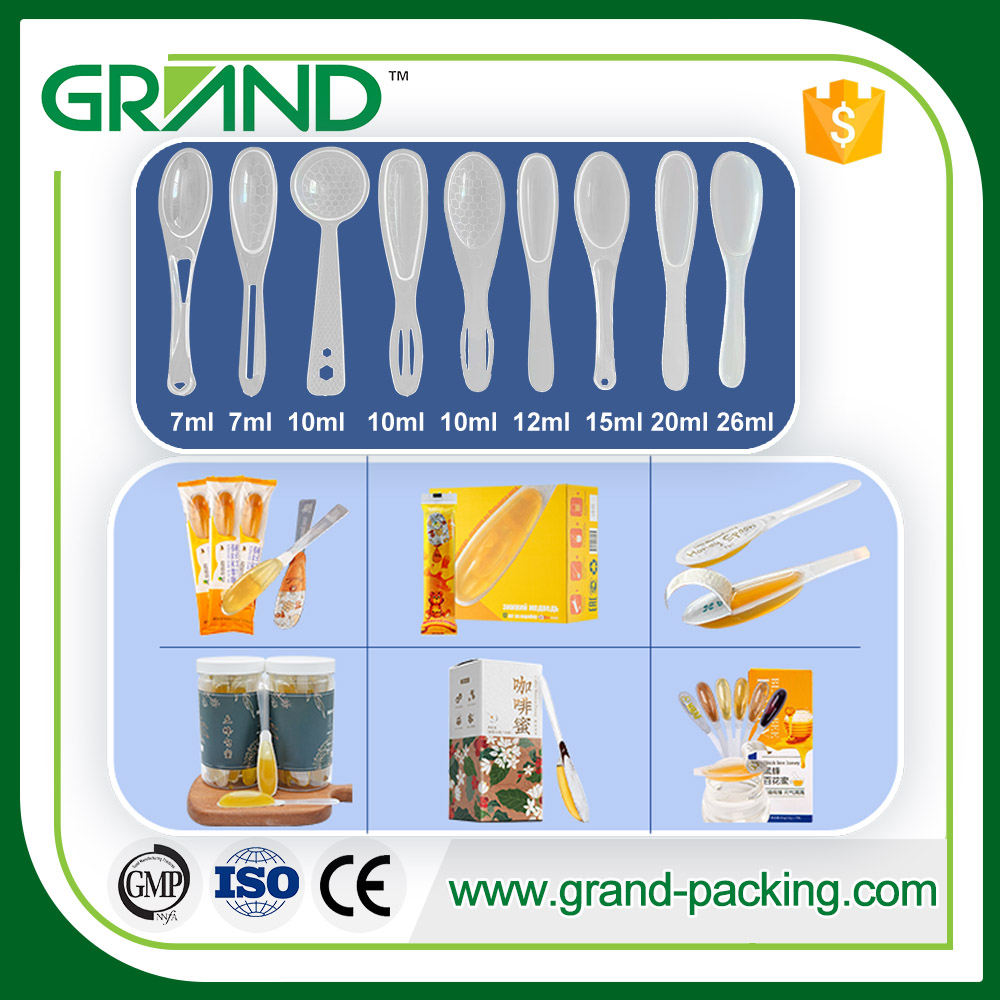 6 Nozzles Honey Spoon Filling And Sealing Machine - Buy honey spoon ...