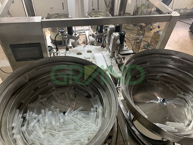 Tube test kit filling and capping machine for corona virus - Buy ...