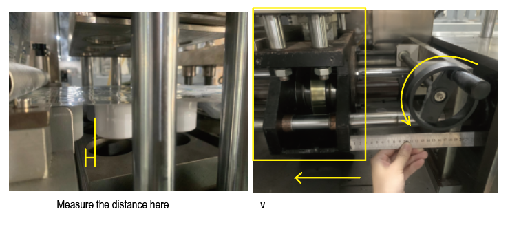 Blister packing machine eye mark tracking adjustment step by step -2