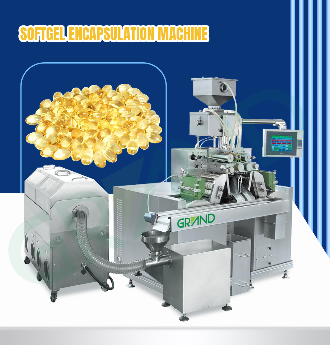 Softgel Encapsulation Machine Soft Gel Capsule Making Machine - Buy ...
